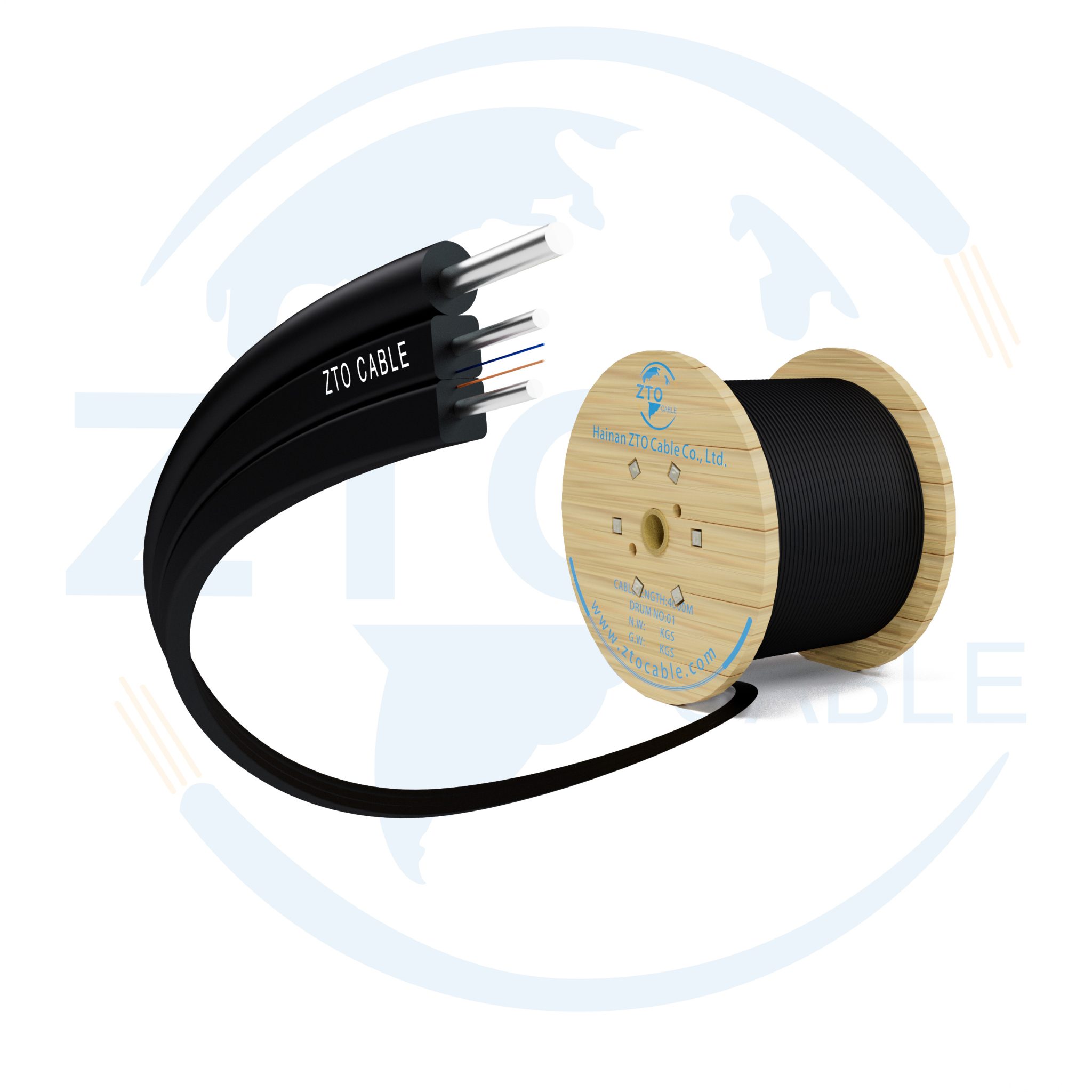 FTTH Outdoor Drop Fiber Optic Cable Manufacturer - ZTO CABLE