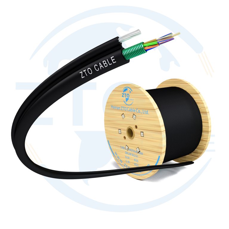 Figure 8 Fiber Optic Cable Aerial Stranded GYFTC8S Manufacturer - ZTO CABLE