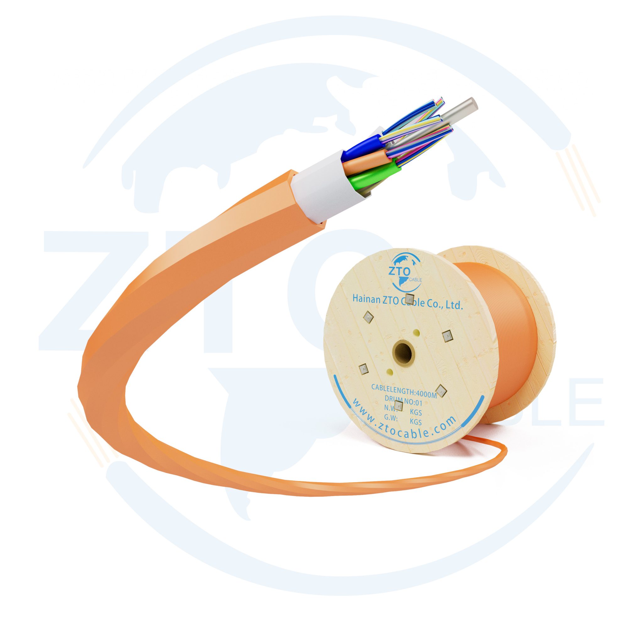 Stranded Loose Tube Micro Air Blown Fiber Optic Cable Manufacturer - ZTO
