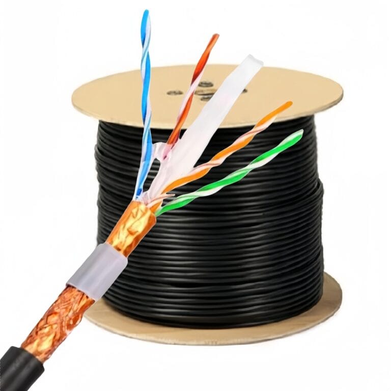 High-Flex Outdoor SF/UTP CAT6a Ethernet Cable - ZTO FIBER CABLE